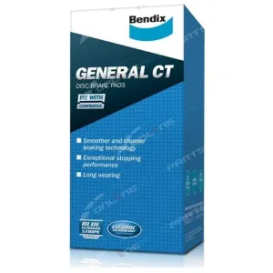 BENDIX General CT Brake Pads - DB1456-GCT - Autozone Australia