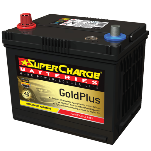 SuperCharge Gold Plus Battery - MF40B20L - Autozone Australia
