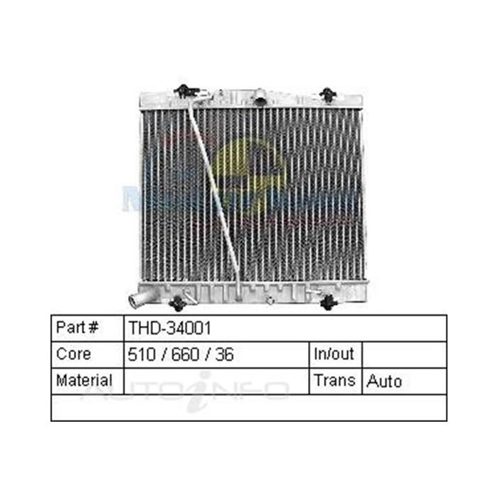 THD-34001 Motorkool Radiator - Buy Car Parts & Accessories Online at ...