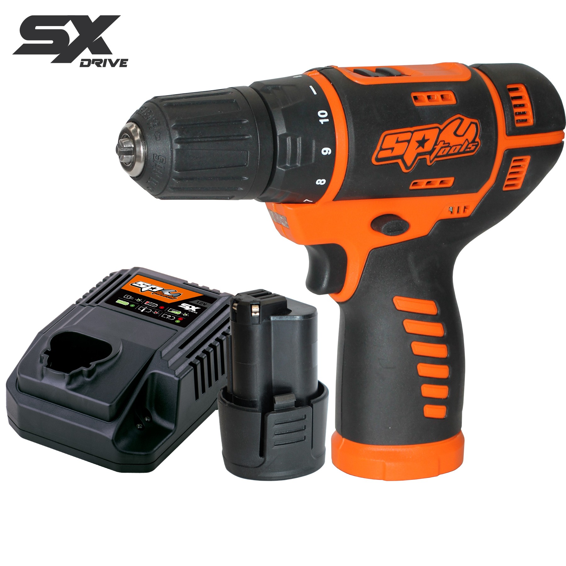 SP83213-12v 10mm 2 Speed Drill Driver-2.5Ah-SX Drive - Buy Car Parts ...