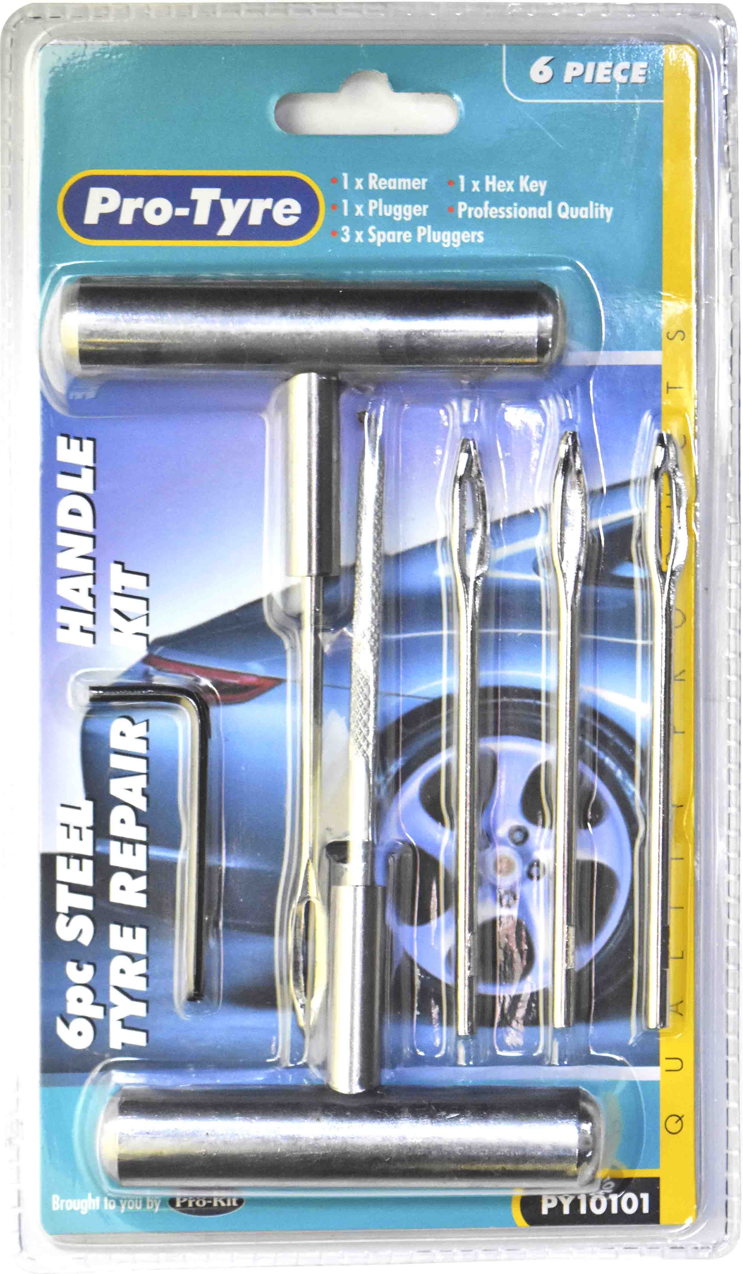 PY10101-6pc STEEL HANDLE TYRE REPAIR KIT - Buy Car Parts & Accessories ...