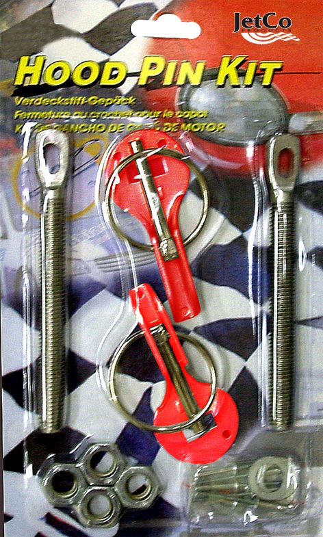 RG1814-HOOD PIN KIT - RED - Buy Car Parts & Accessories Online at Best ...